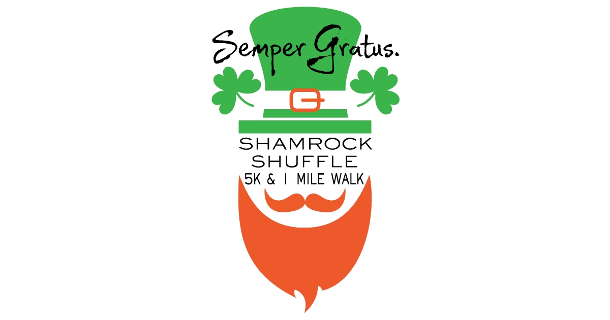 Shamrock Shuffle 5K & Fun Walk presented by Semper Gratus.