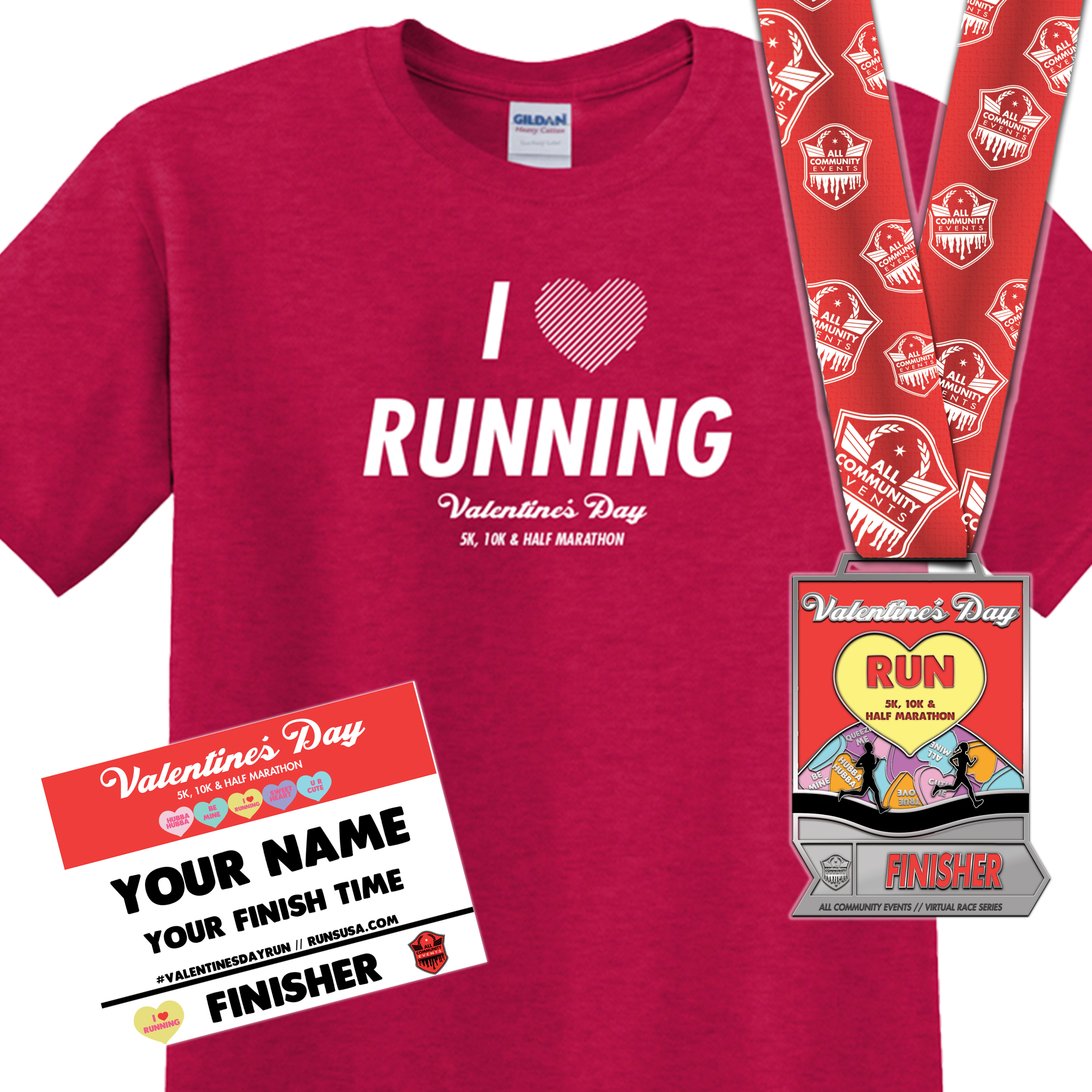 Valentine's Day 5K, 10K & Half Marathon