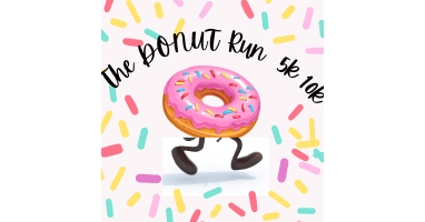 The Donut Run 5k and 10K Races along with a 1 mile fun run