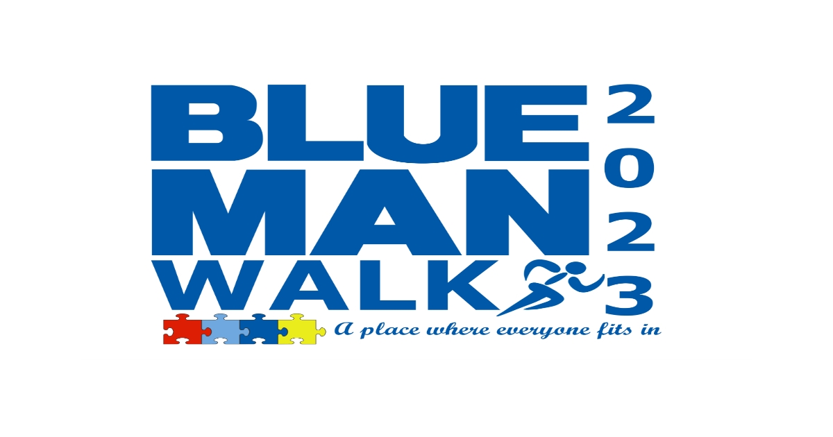Blue Man Walk