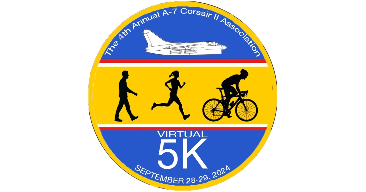 Fifth Annual A-7 Corsair II Memorial 5K Run/Walk (Virtual): RaceDay Photos