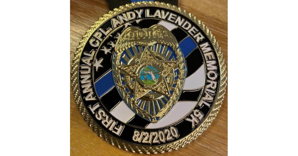 Virtual 2nd Annual CPL Andy Lavender 5K/1Mile Memorial Beach Run