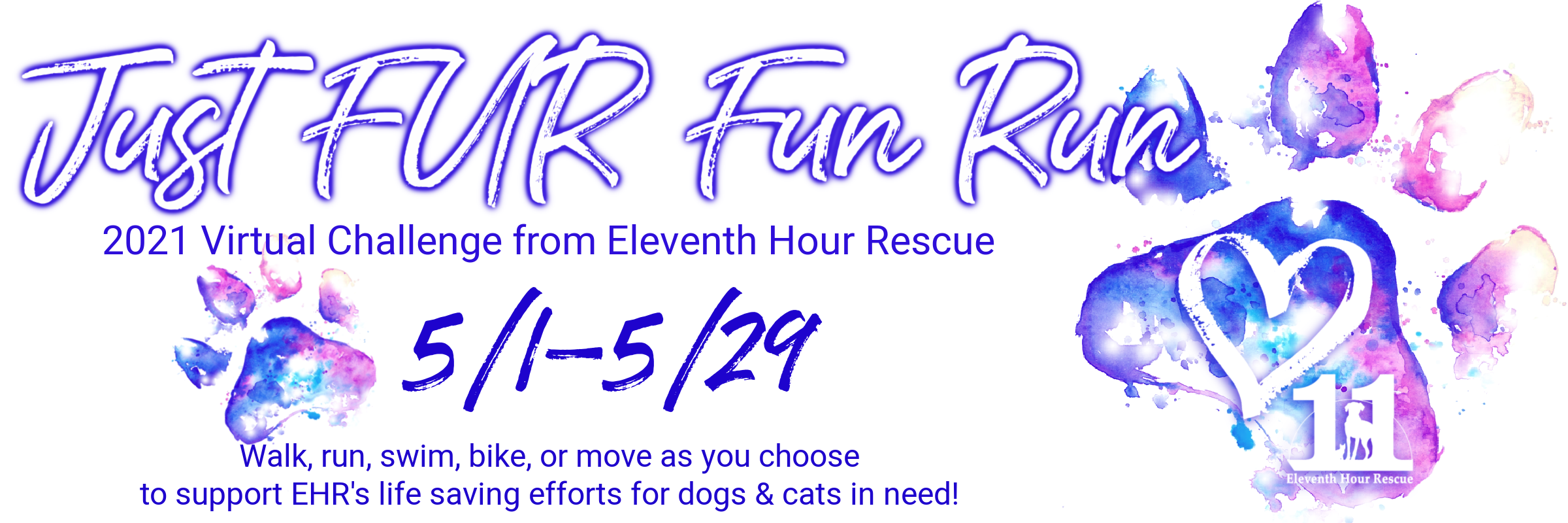 Just FUR Fun Color Run from EHR Online Donations