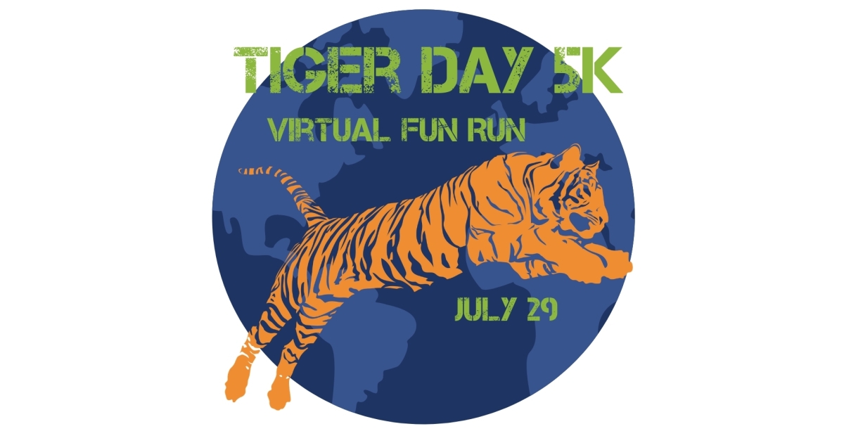 Tiger Day 5K - Virtual Fun Run