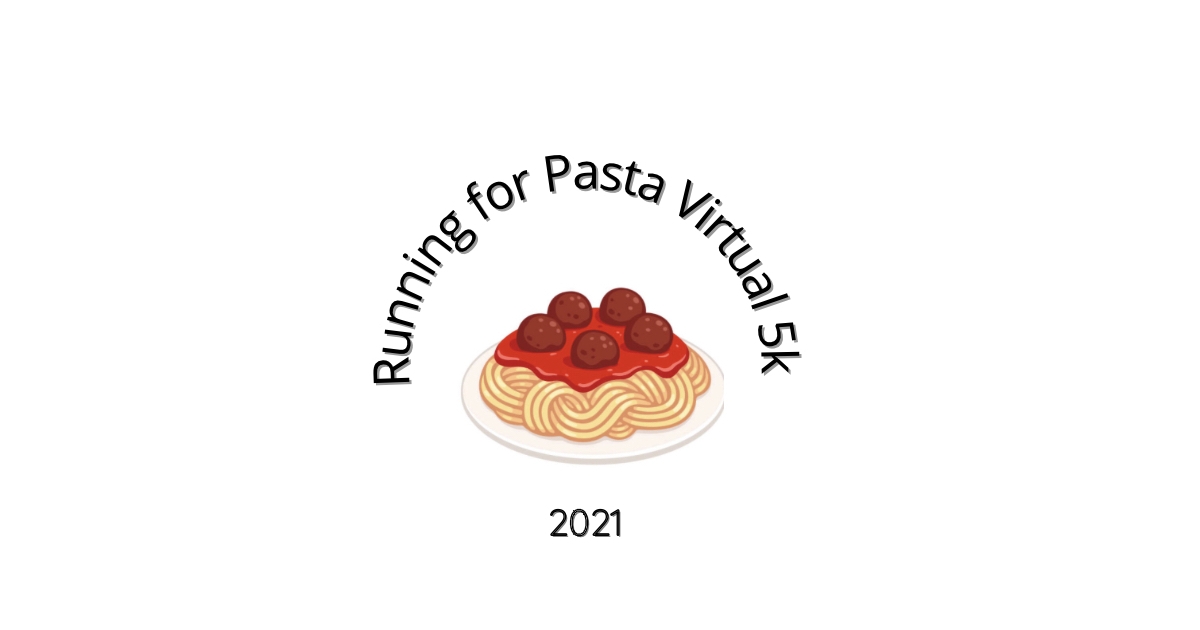 Running for Pasta Virtual 5k