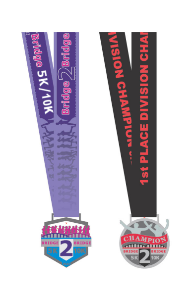 First Place Running Medal