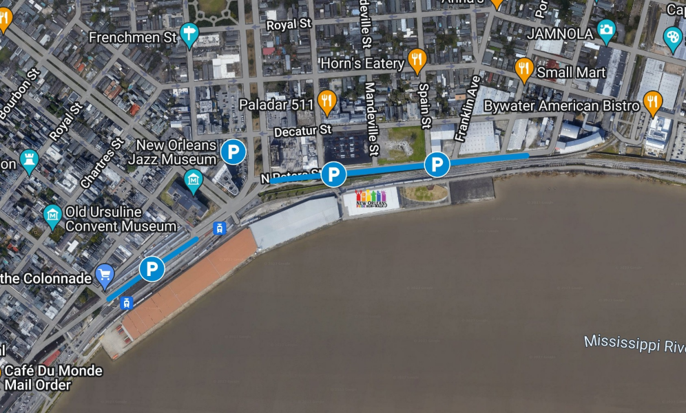 New Orleans Pride Run & Walk: Parking