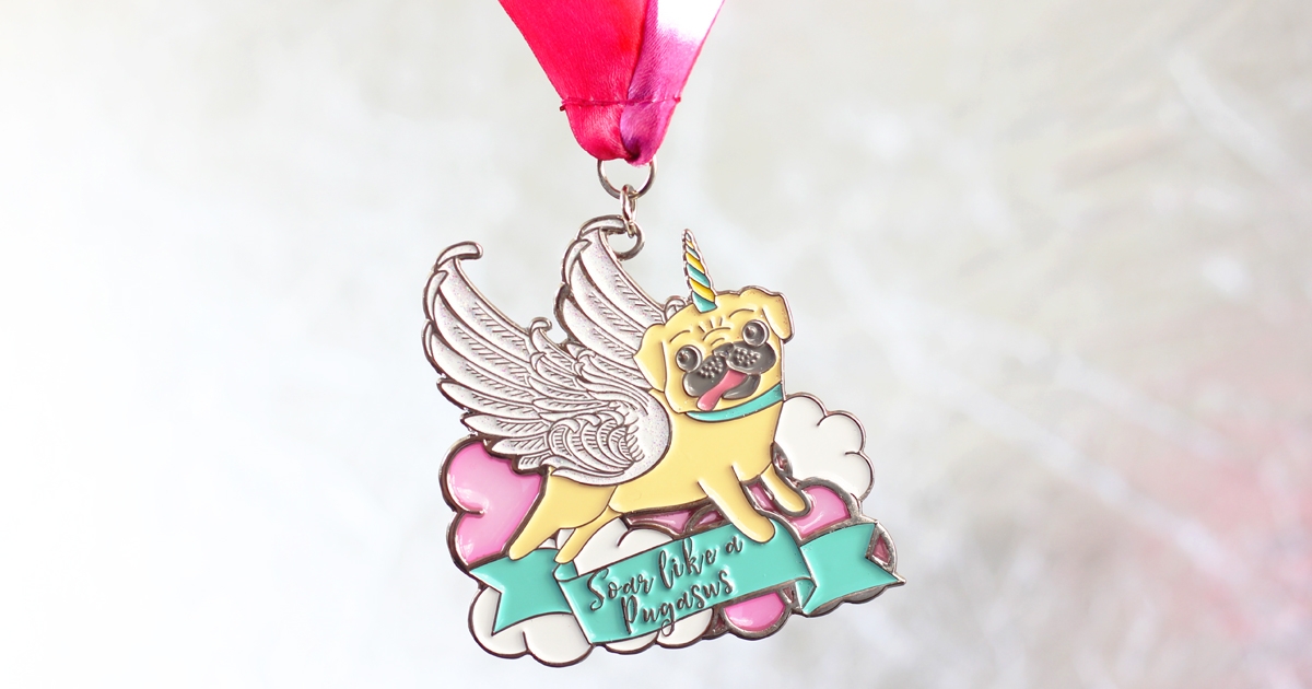 Virtual Pug Run 1 Mile/5k/10k