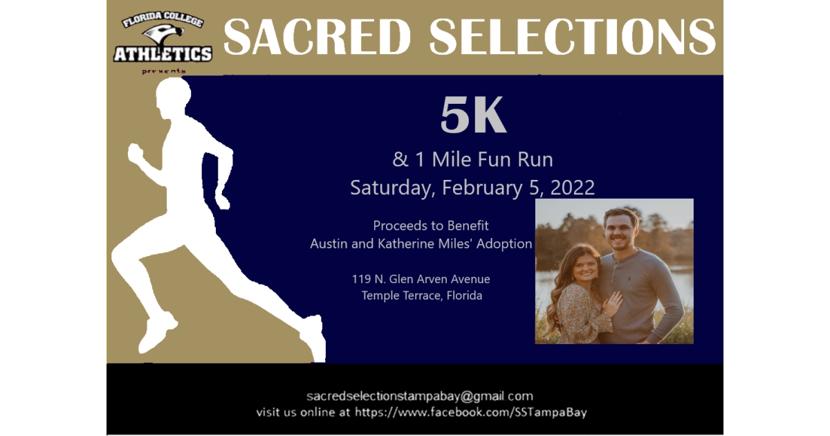 Sacred Selections 5K and 1 Mile Fun Run