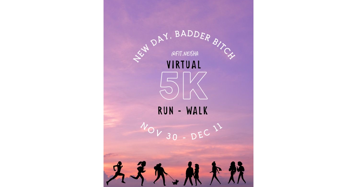 NDBB Virtual 5K Run-Walk