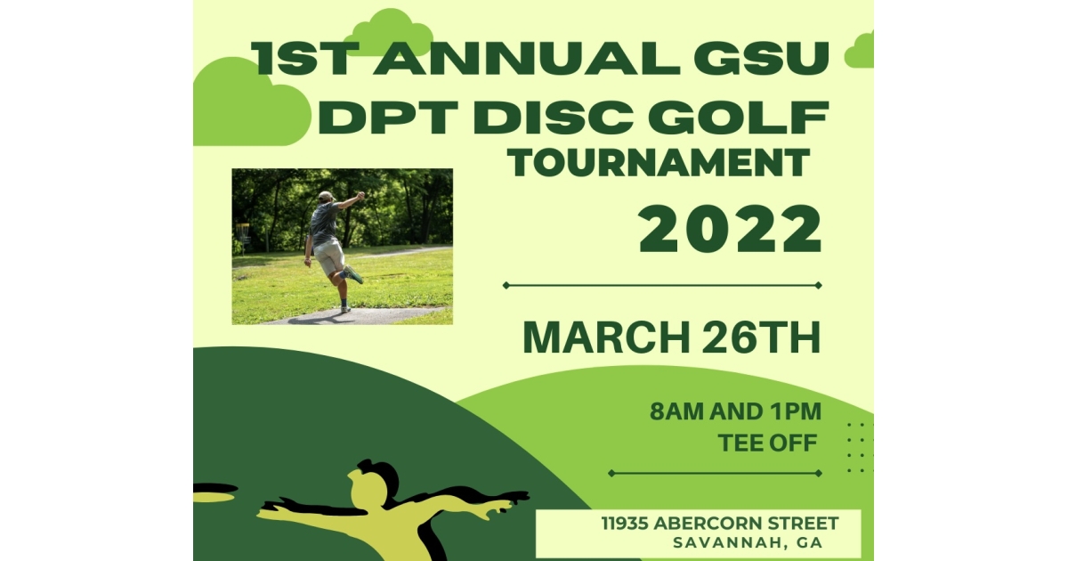 3rd Annual GSU DPT Disc Golf Tournament 3rd-annual-gsu-dpt-disc-golf-tournament