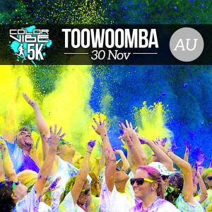 Color Vibe 5k-- Toowoomba, QLD