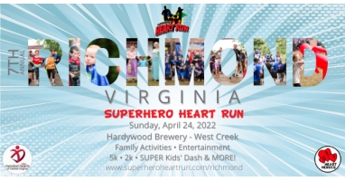 7th Annual Richmond Superhero Heart Run