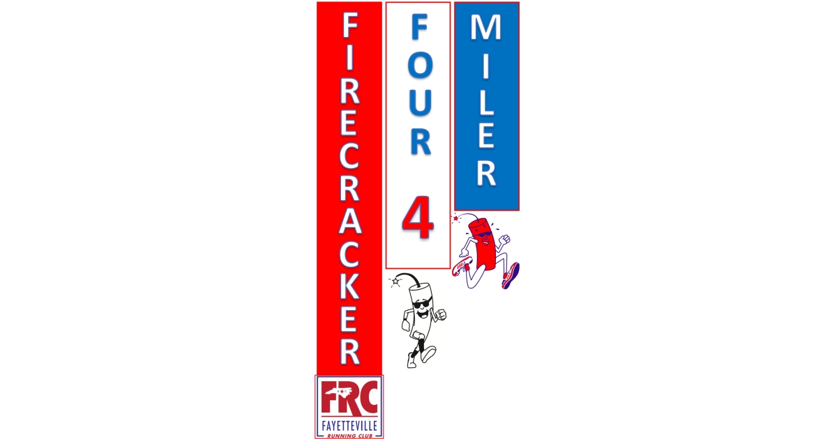 Firecracker 4 Miler and 1 Mile Fun Run
