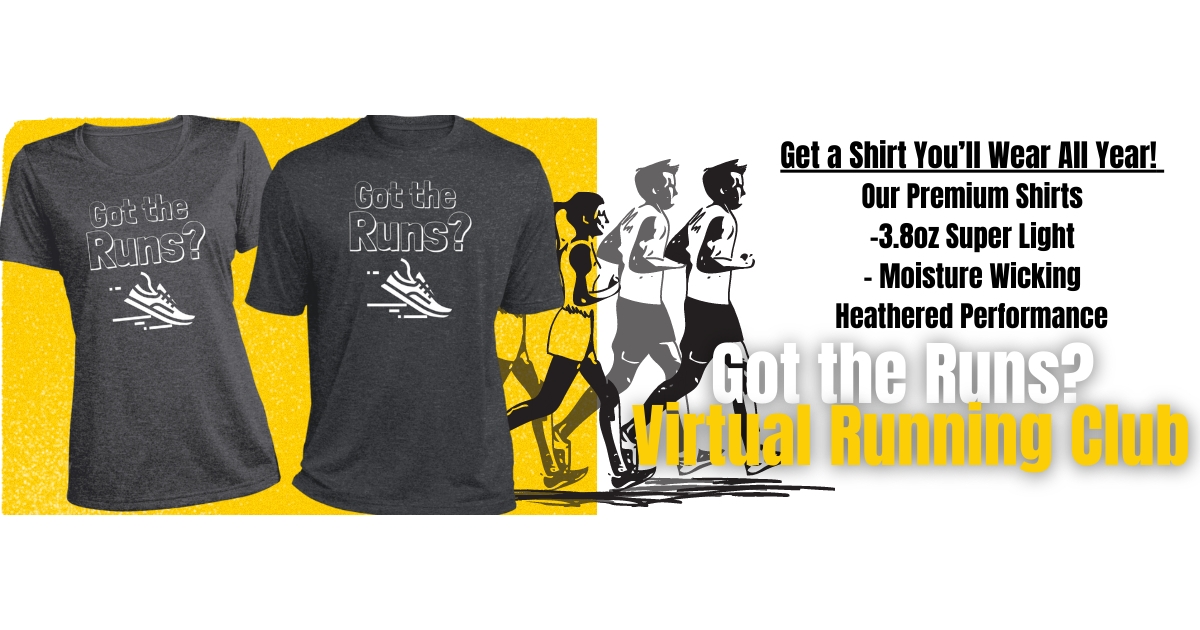 MEMPHIS Got the Runs Running Club 5K/10K/13.1 Tech Shirt!