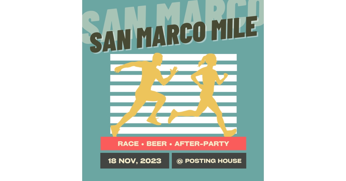 San Marco Mile - Hosted by Posting House