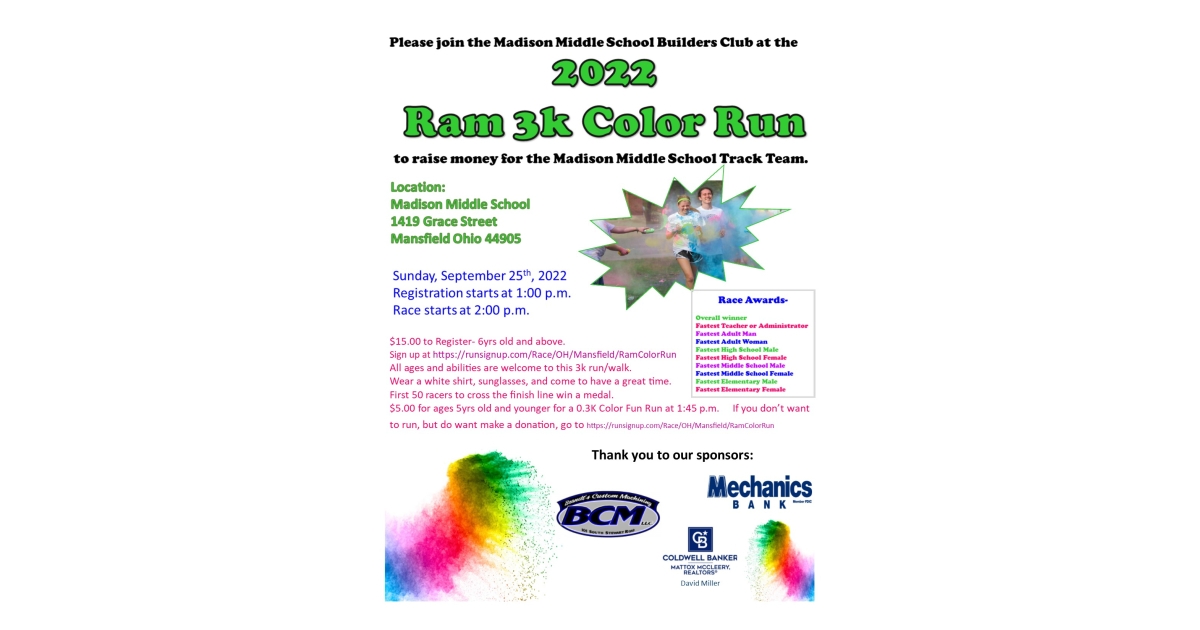 Ram 3K Color Run