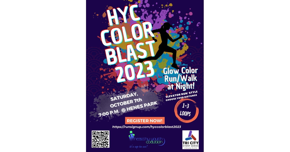 HYC Glow Color Blast Fun Run 2023