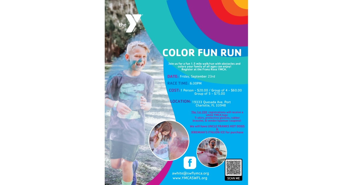 YMCA Color Fun Run