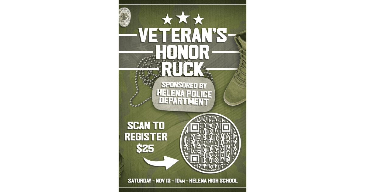 Helena Police Department 2022 Veteran's Honor Ruck
