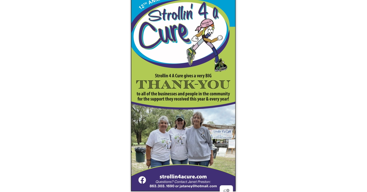 Strollin 4 A Cure