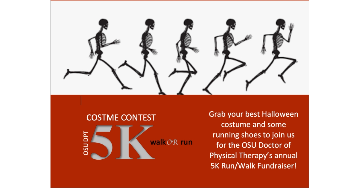 OSU DPT Costume 5K fundraiser Online Donations