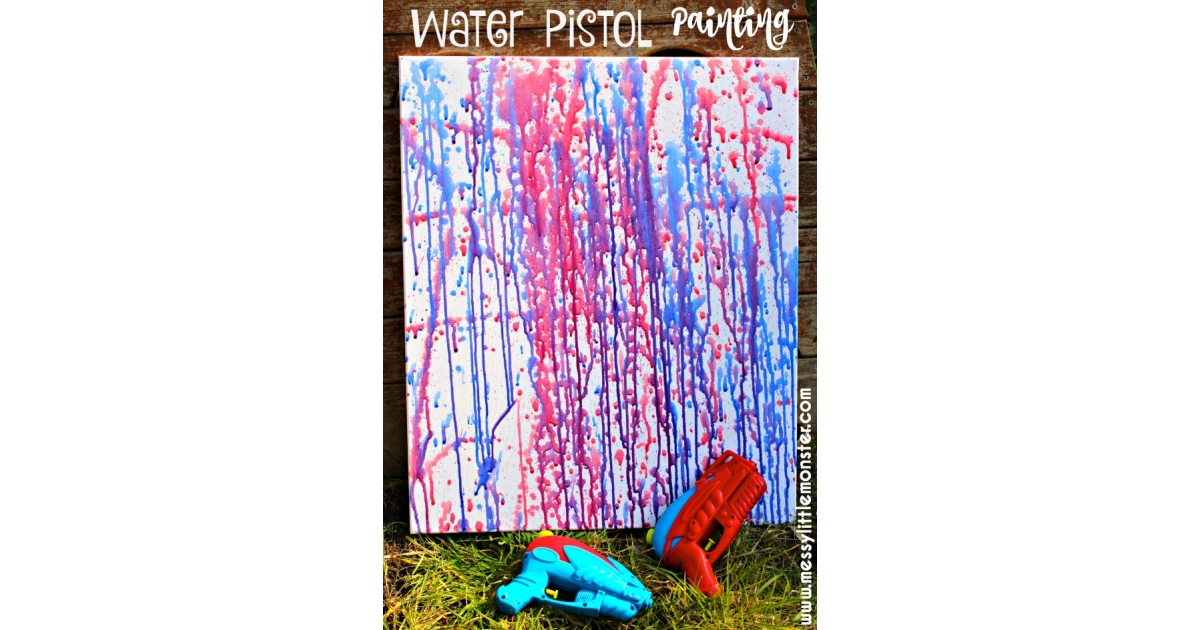 Water Blaster Painting