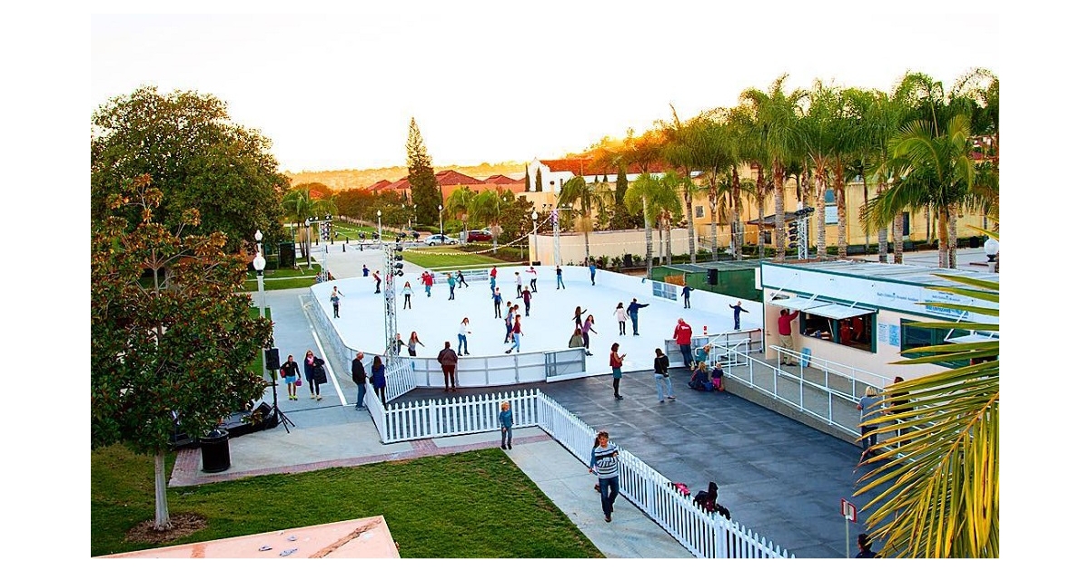 Ice Skating at Liberty Station