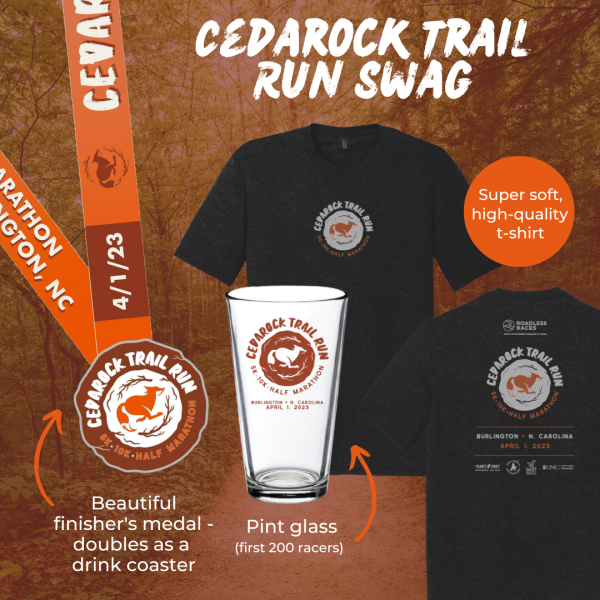 Cedarock Trail Run - 5K/10K/Half Marathon/Half Relay