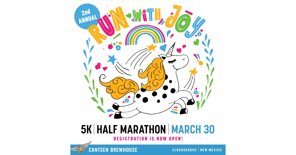 Run with Joy Half Marathon and Run with Joy 5K