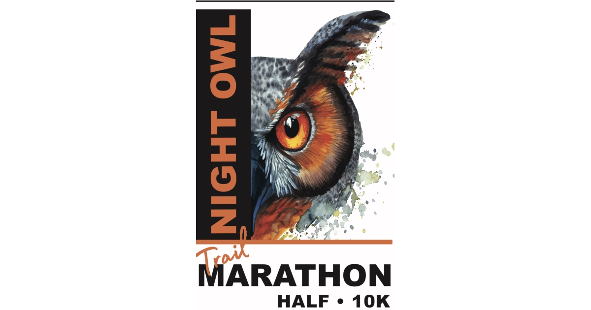 Winter Night Owl Trail Marathon, Half and 10k