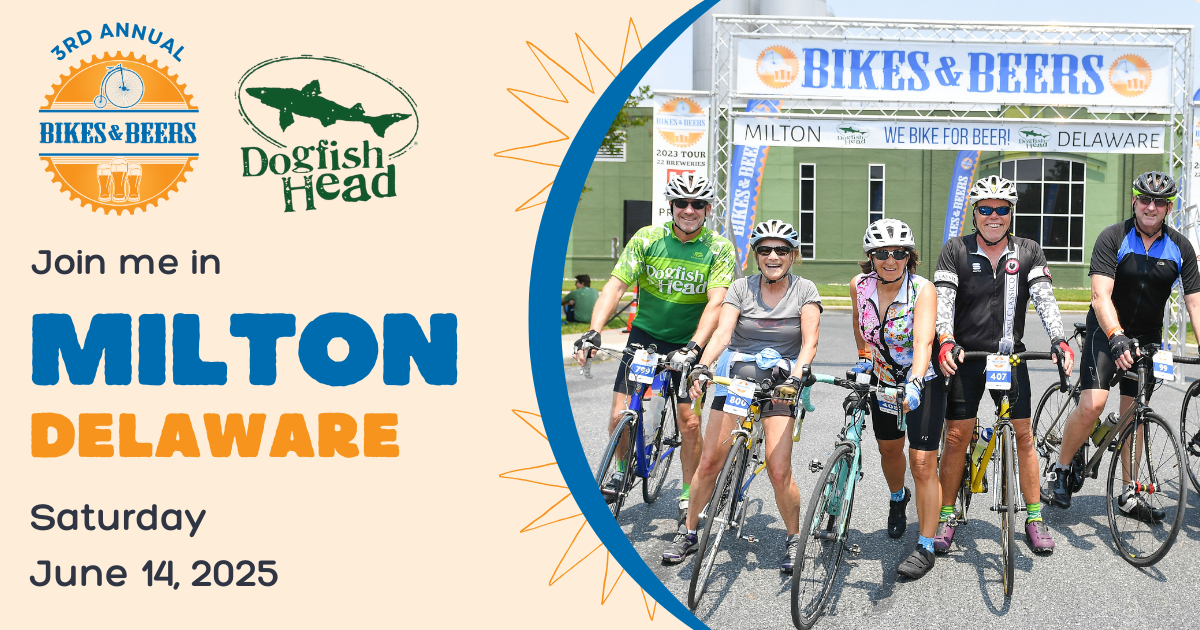 Bikes & Beers Dogfish Head