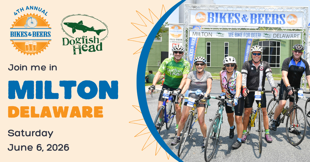 Bikes & Beers Dogfish Head Online Registration
