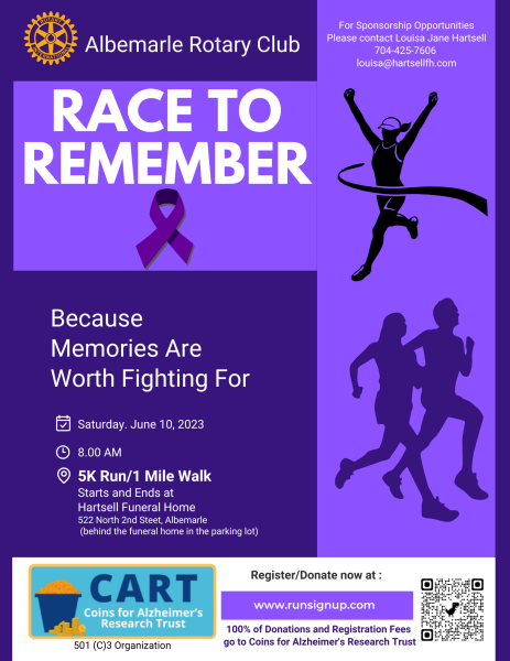 Alzheimer's Charity Race to Remember 5k and 1 Mile Walk presented by ...