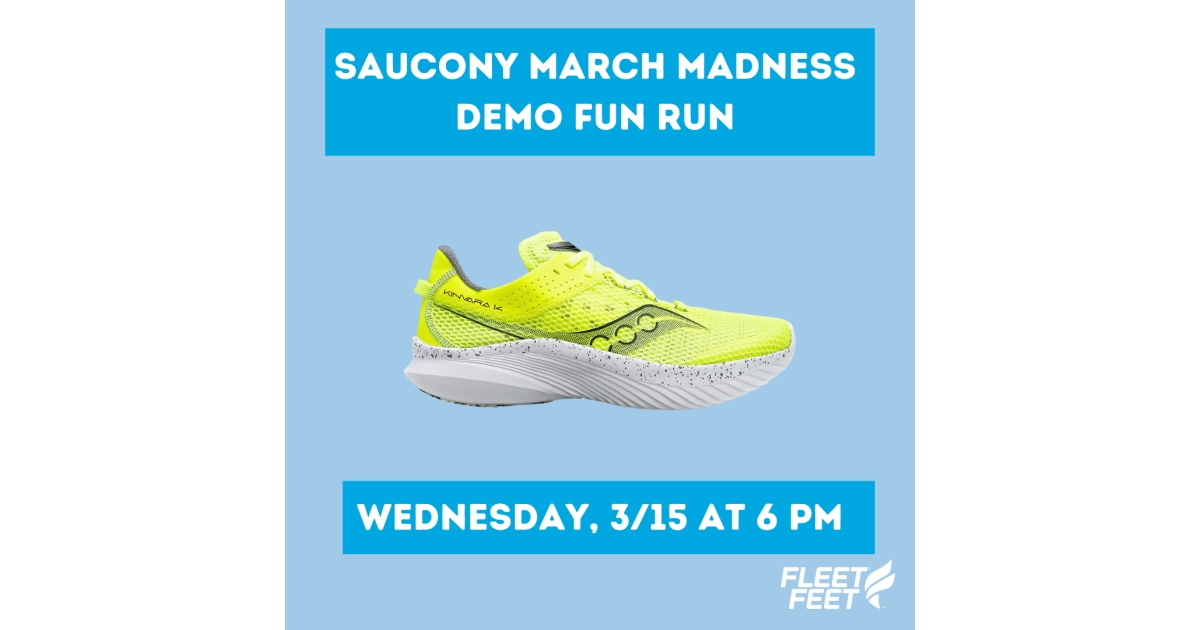 Saucony March Madness Demo Fun Run