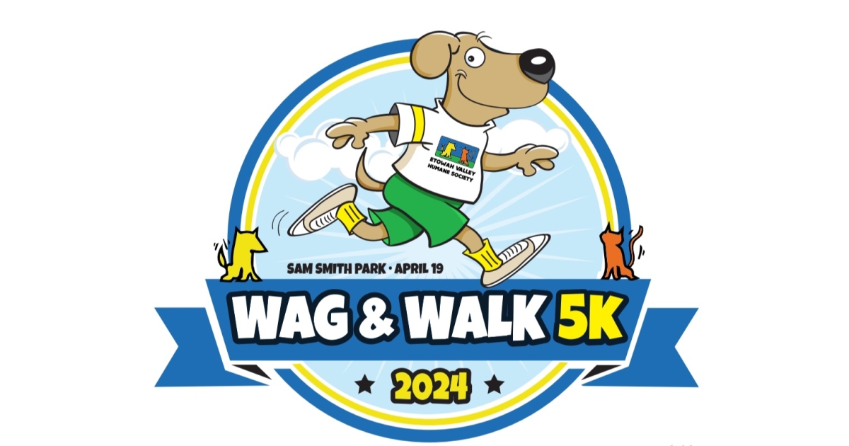 Wag & Walk 5K to Benefit the Etowah Valley Humane Society