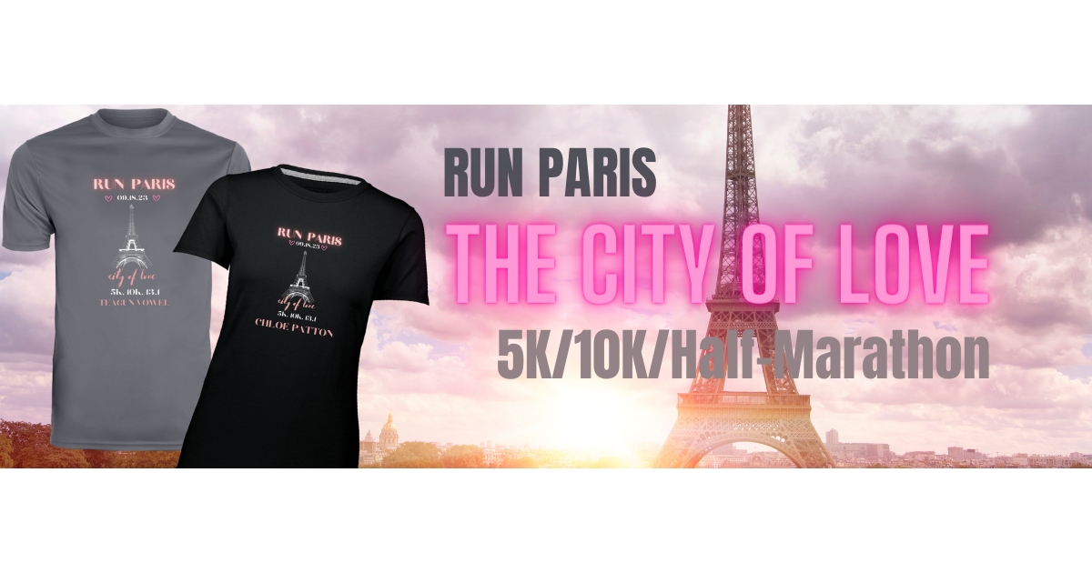 Run PARIS Virtual 5K/10K/Half-Marathon