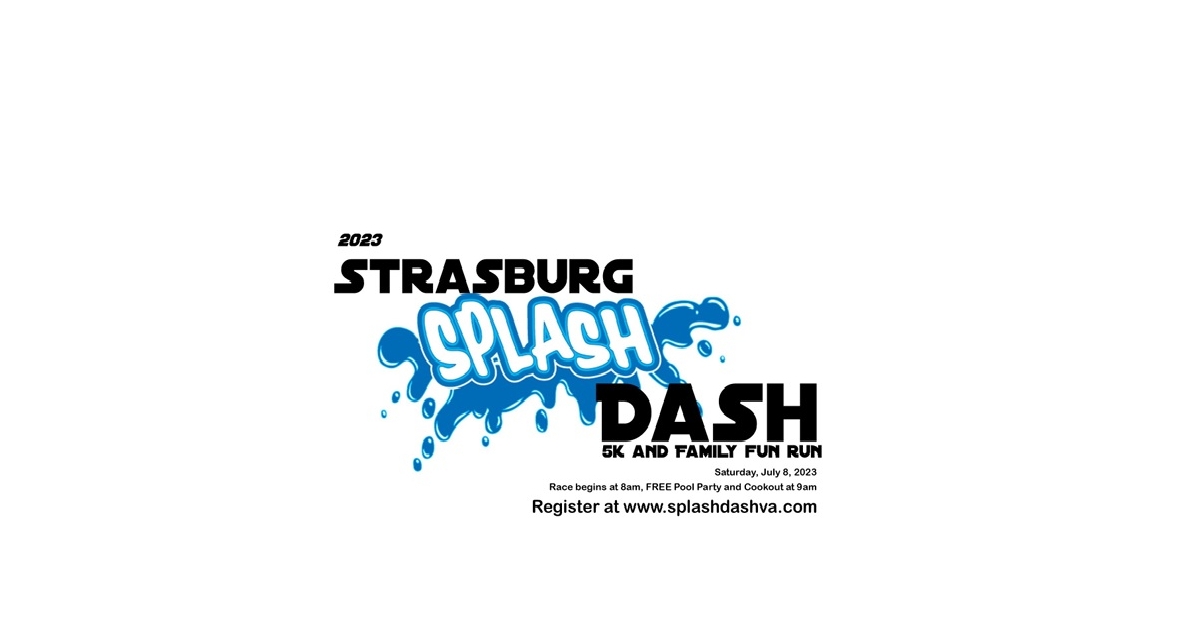 Strasburg Splash Dash 5K and Family Fun Run