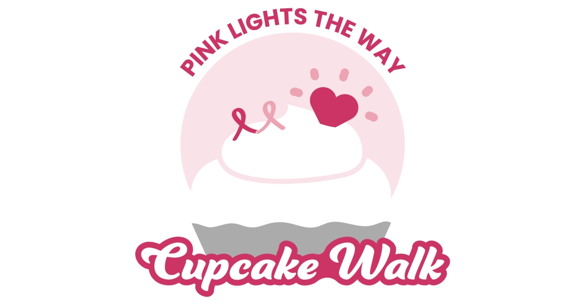 Pink Lights the Way Cupcake Walk