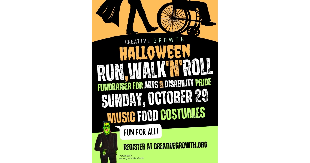 Creative Growth Halloween Run, Walk 'n' Roll 5k Fundraiser