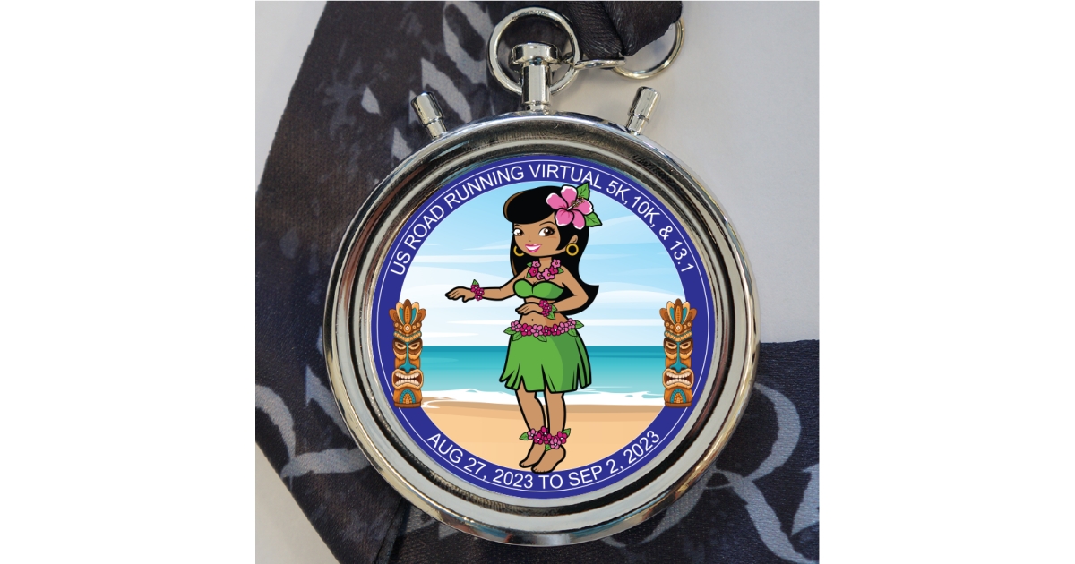 Virtual Luau 5K, 10K, Half Marathon (Aug 27, 2023 to Sep 2, 2023)