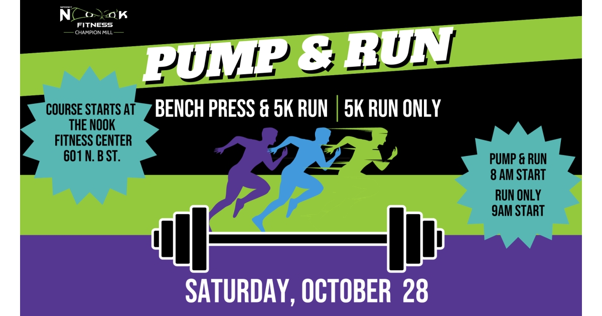 Spooky Nook Sports Fitness Center Pump & Run 5k