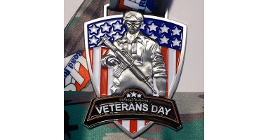 Virtual Veterans Day 5K, 10K, Half Marathon (November, 2023) SO1