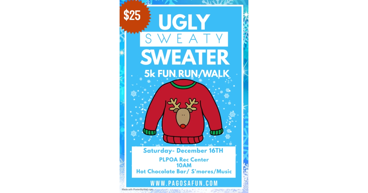 Ugly Sweaty Sweater 5k Fun Run/Walk