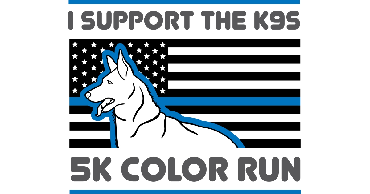 2025 I Support the K9s Color Run 5K