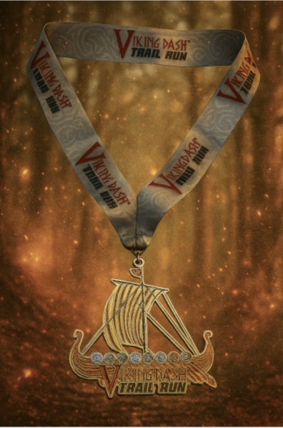 Viking Dash - Pinehurst, NC: Race Medal