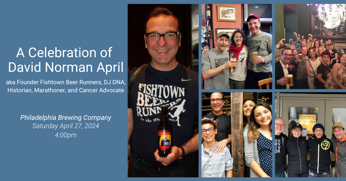 A Celebration of David Norman April
