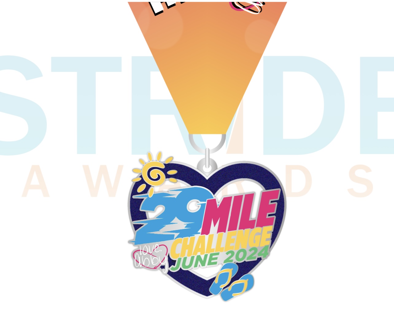 Love, Abby’s 29 Mile Virtual Challenge