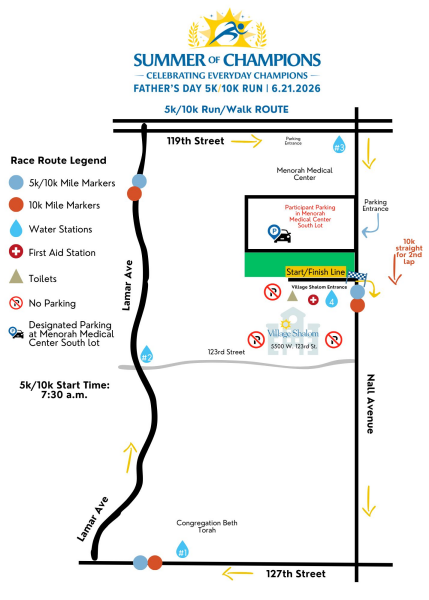 Village Shalom Father's Day Run
