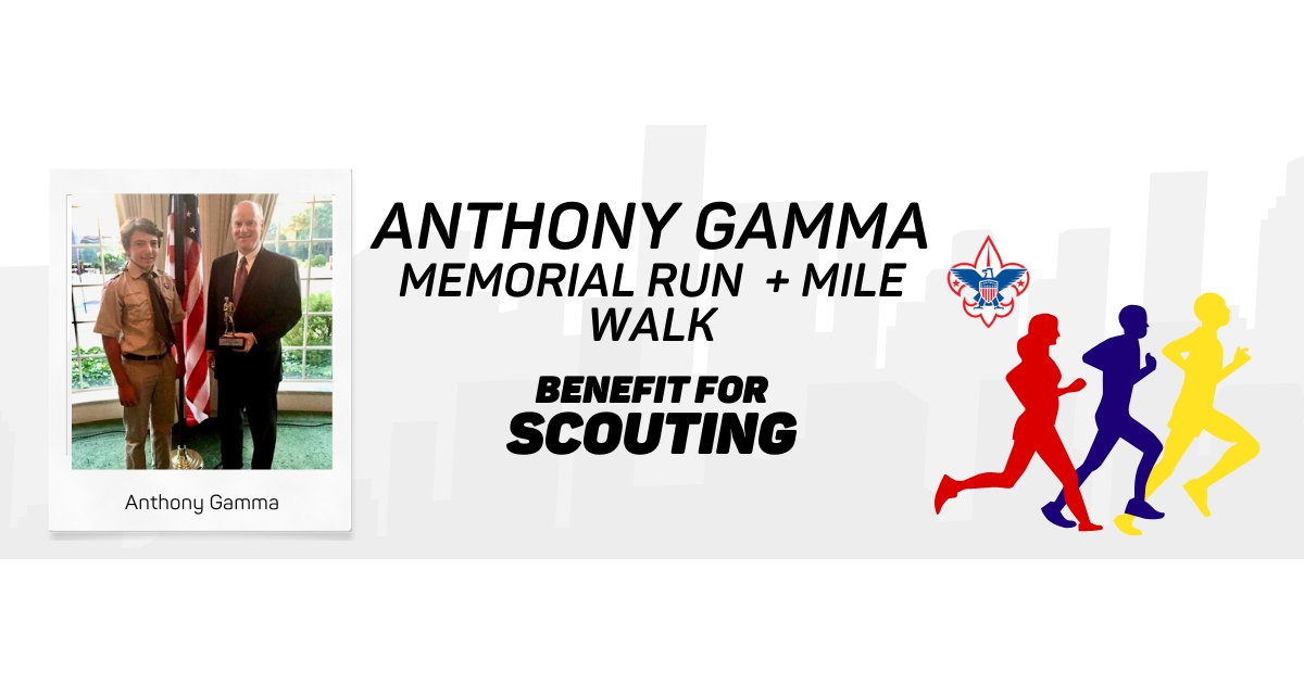 Anthony Gamma Memorial Run Benefit for Scouting